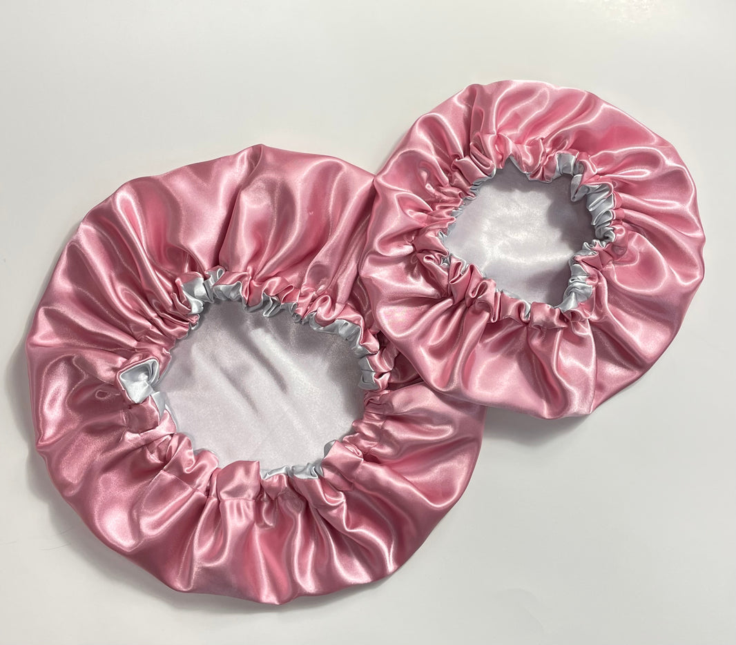 Satin Bonnets, Shower Caps/Satin Scrunchy – Azalea's